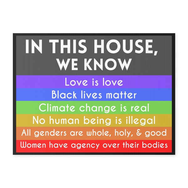 Progressive Yard Sign - Etsy