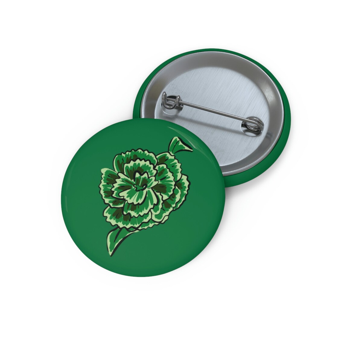 Oscar Wilde Green Carnation Pin Button - Etsy