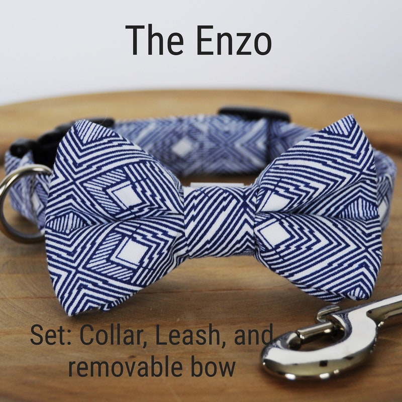 Dog Collar Bow Tie - Etsy