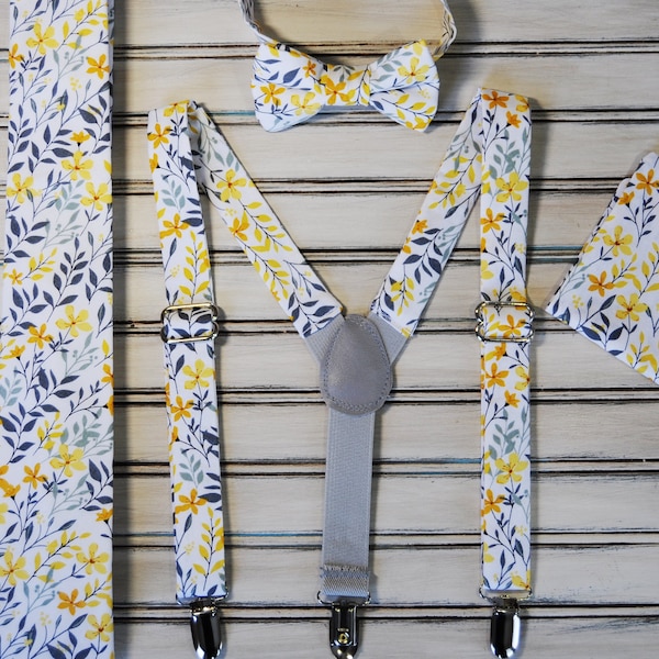 Yellow Suspenders - Etsy
