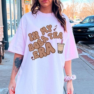Boba Shirt, Boba Tea Shirt, Comfort Colors, Bubble Tea Shirt, in My ...