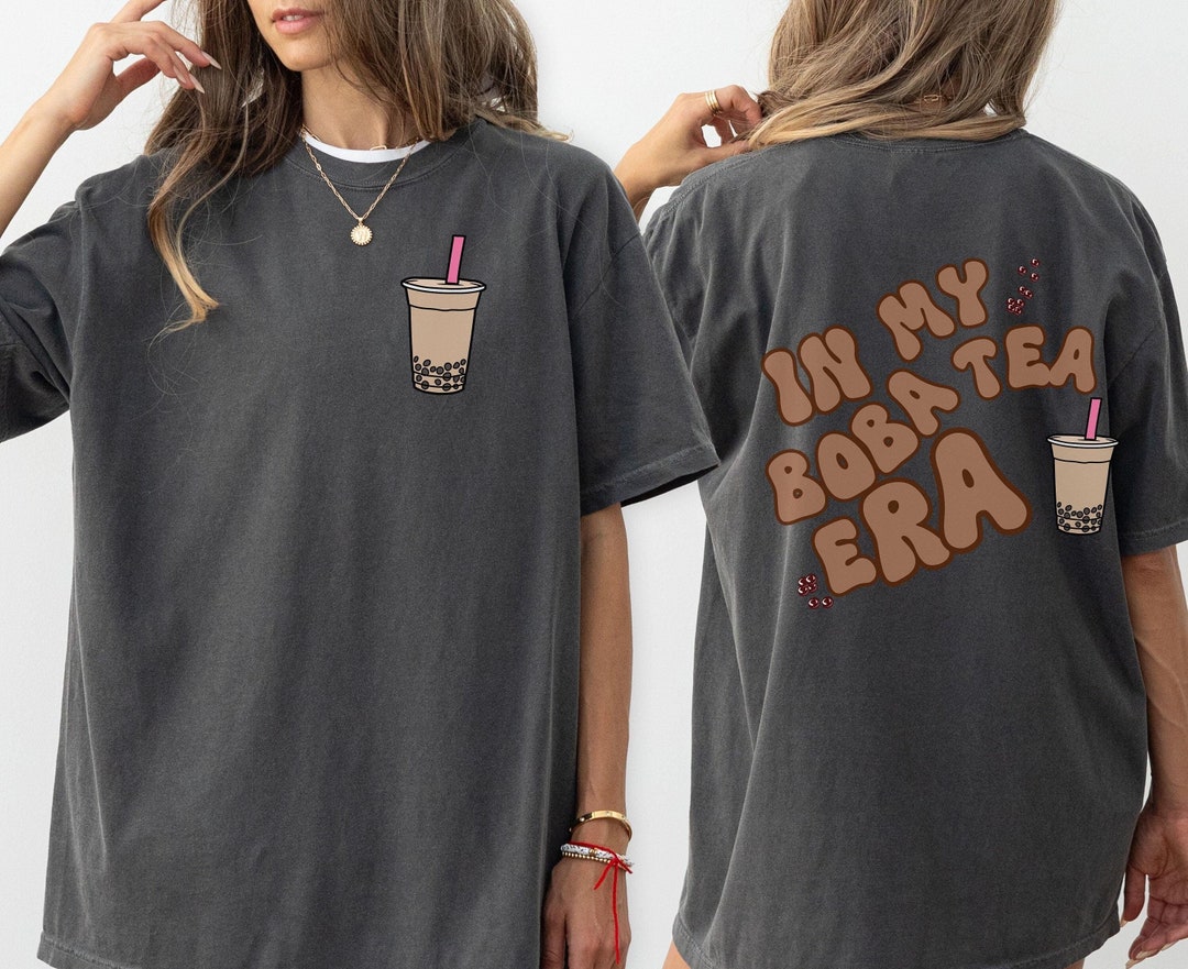 Boba Shirt, Boba Tea Shirt, Comfort Colors, Bubble Tea Shirt, in My ...