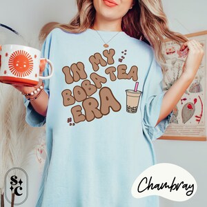 Boba Shirt, Boba Tea Shirt, Comfort Colors, Bubble Tea Shirt, in My ...