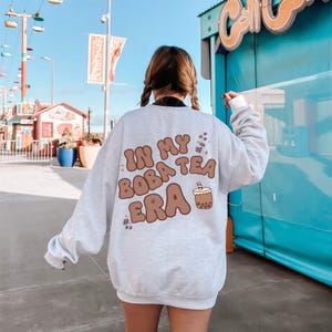 Boba Sweatshirt, Bubble Tea Sweater, Boba Tea Shirt, Gift for Boba ...