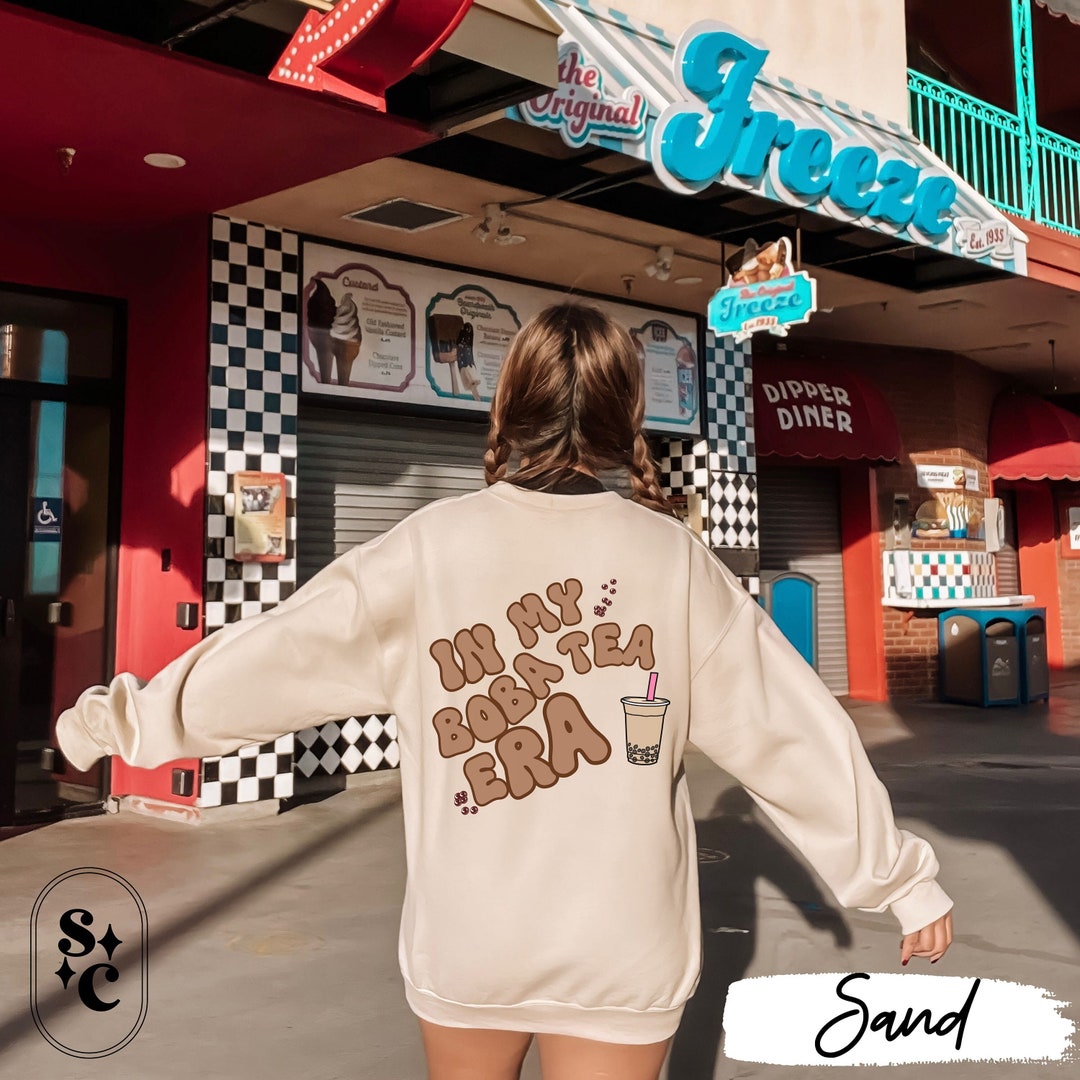 Boba Sweatshirt, Bubble Tea Sweater, Boba Tea Shirt, Gift for Boba ...