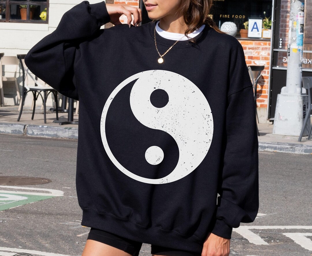 Yin Yang, Spiritual Sweatshirt, VSCO, Downtown Girl, Beachy Sweatshirt ...
