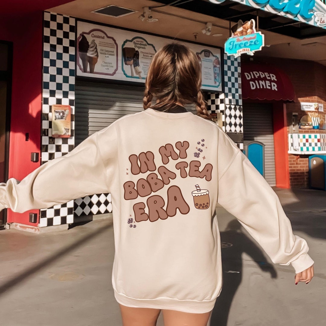Boba Sweatshirt, Bubble Tea Sweater, Boba Tea Shirt, Gift for Boba ...