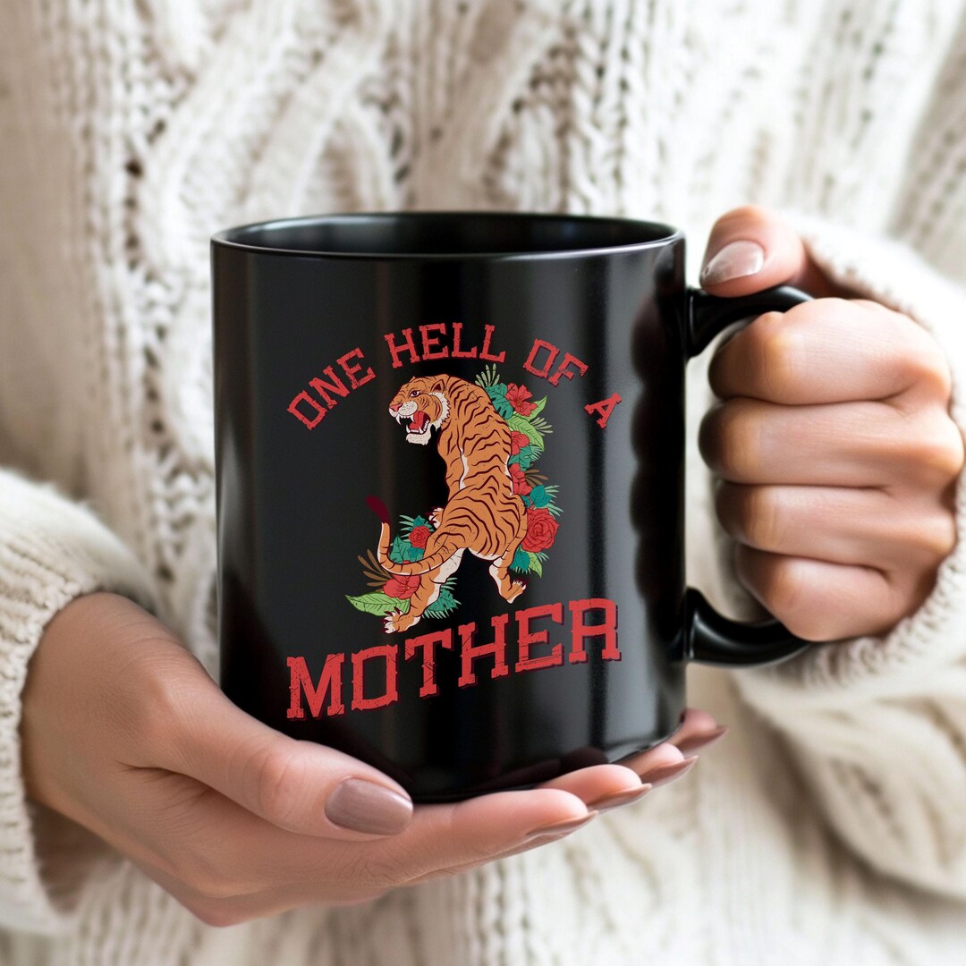 Mom Gift, From Daughter, From Son, Hell of a Mother Mug, First Time Mom ...