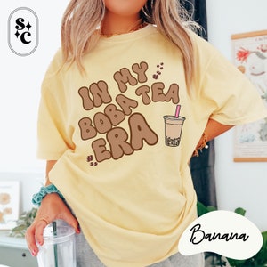 Boba Shirt, Boba Tea Shirt, Comfort Colors, Bubble Tea Shirt, in My ...