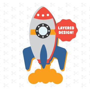 Cute Rocket Ship Svg Png Jpg Eps Pdf Ai / Spaceship / Space Shuttle ...