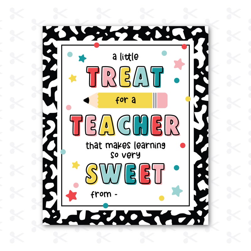 Teacher Appreciation You Are so Sweet - Etsy