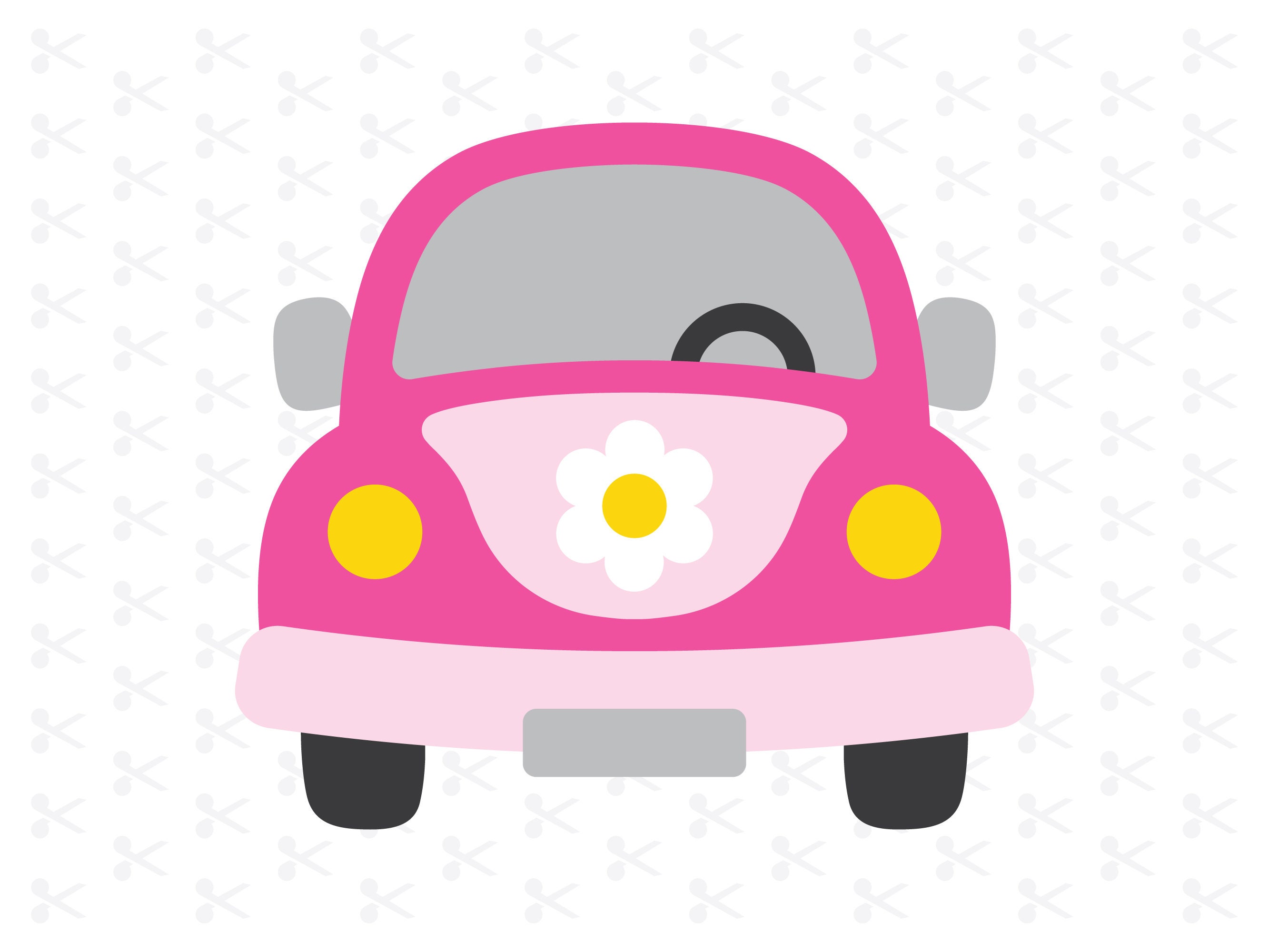 Groovy Car Svg Png Jpg Eps Pdf Ai Dxf / Vintage Car / Hippie Car ...