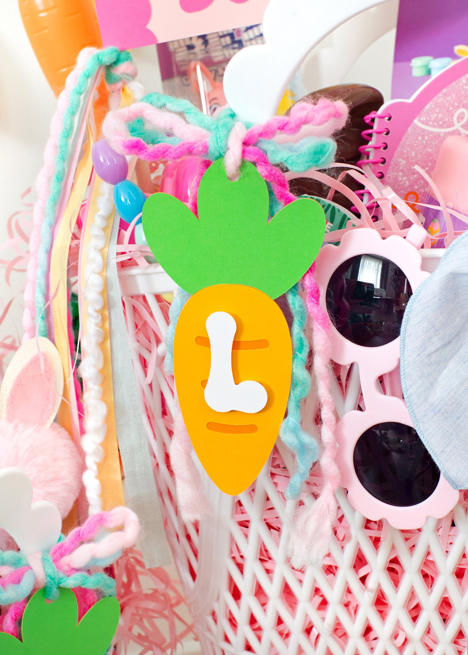 Carrot Tag SVG / Monogrammed Carrot Tag SVG / Easter Basket Tag SVG ...