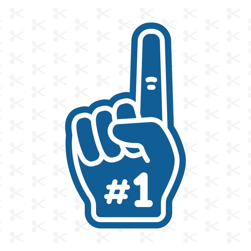 Number 1 Foam Finger - Etsy