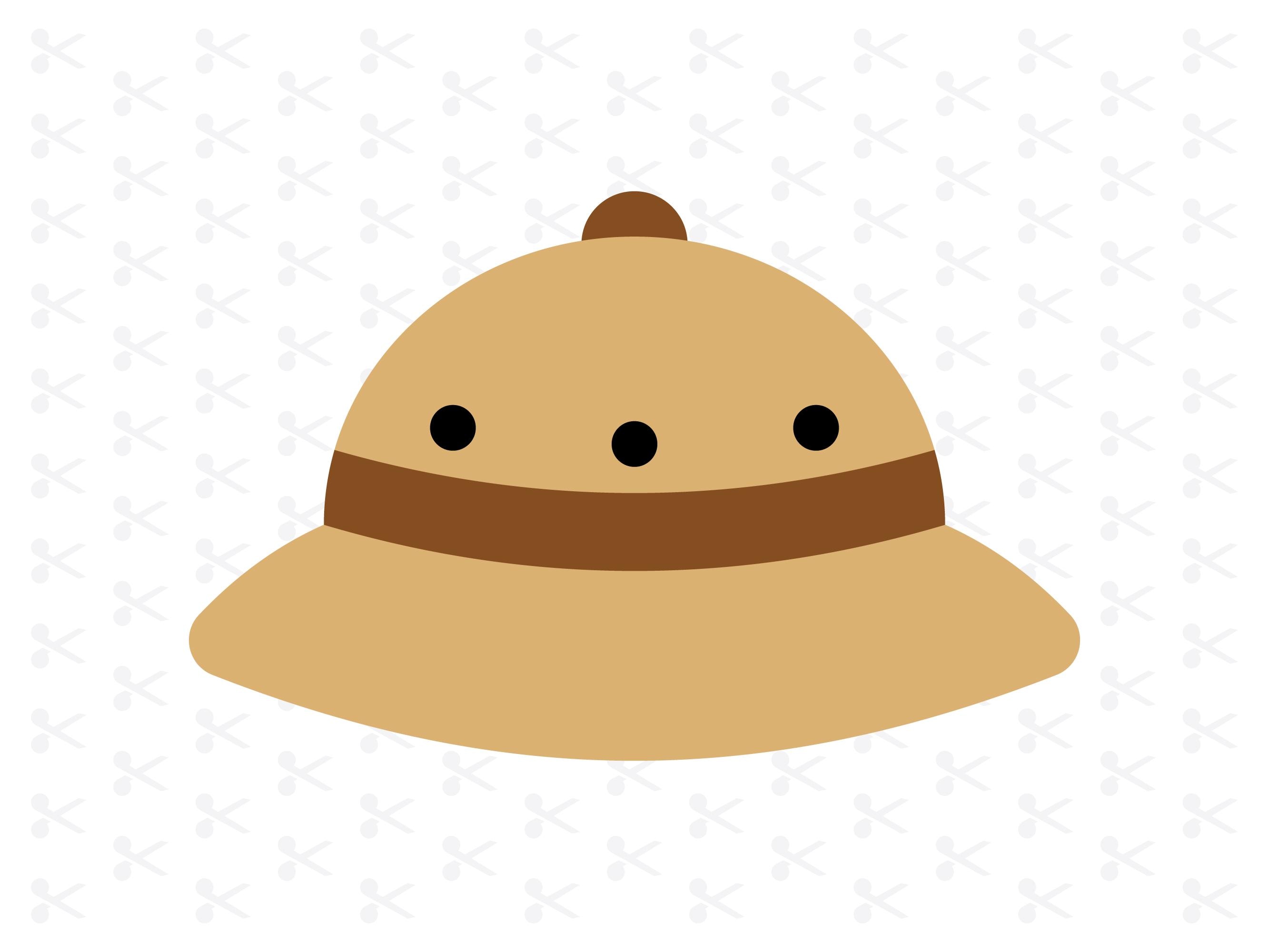 Safari Hat Svg Png Jpg Eps Pdf Dxf Ai / Explorer Hat / Adventure Hat ...