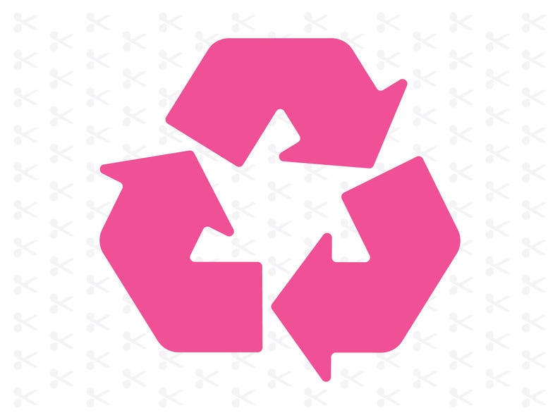 Cute Recycle Symbol Svg Png Jpg Eps Pdf Dxf Ai / Trash Logo ...