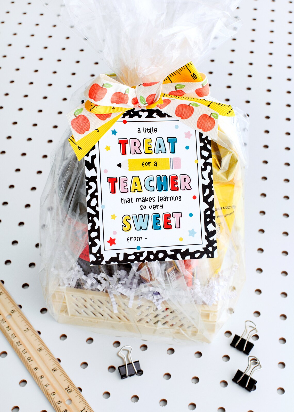 Teacher Appreciation Tag Printable / Teacher Appreciation Treat Tag / A ...