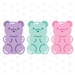 Gummy Bear Svg Png Jpg Eps Pdf Ai / Cute Gummy Bears Candy / Clipart ...