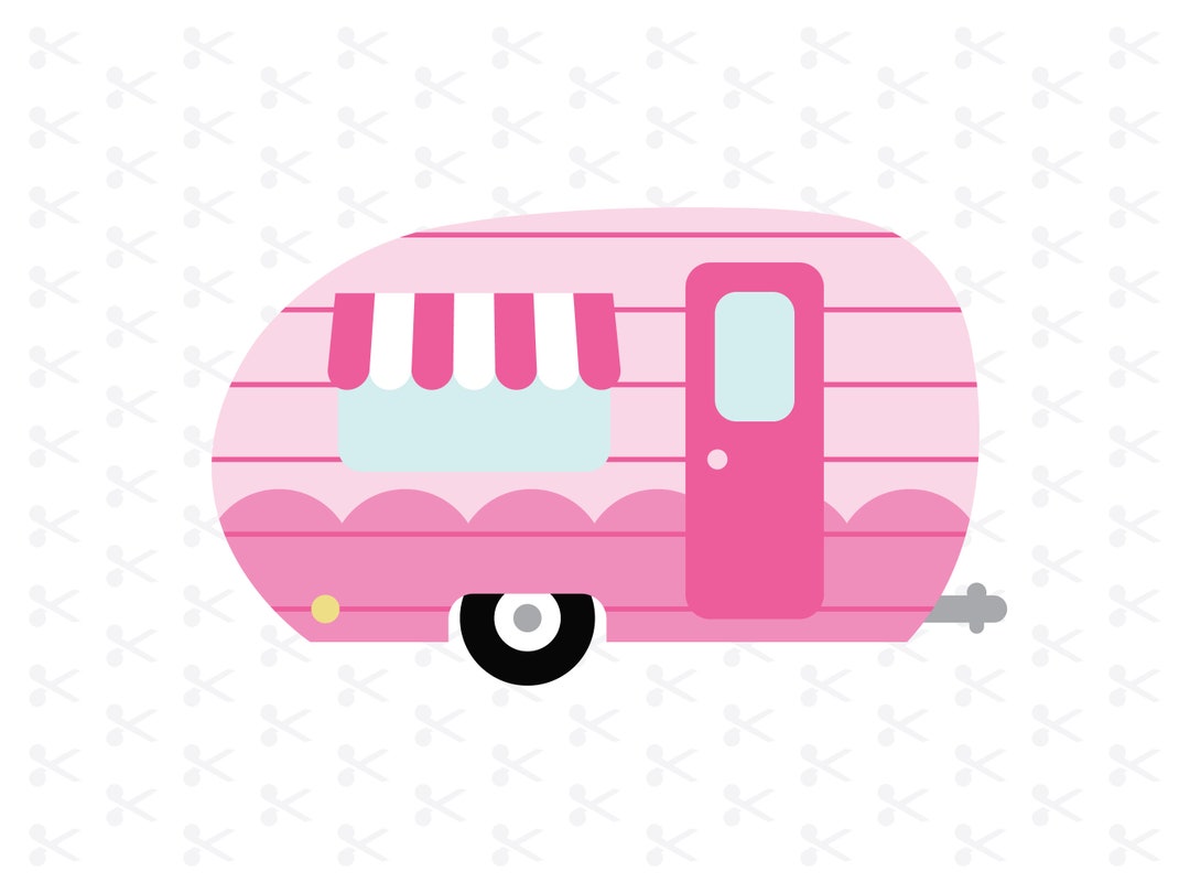 Retro Camper Svg Png Jpg Eps Pdf Ai / Vintage Travel Trailer / Shasta ...