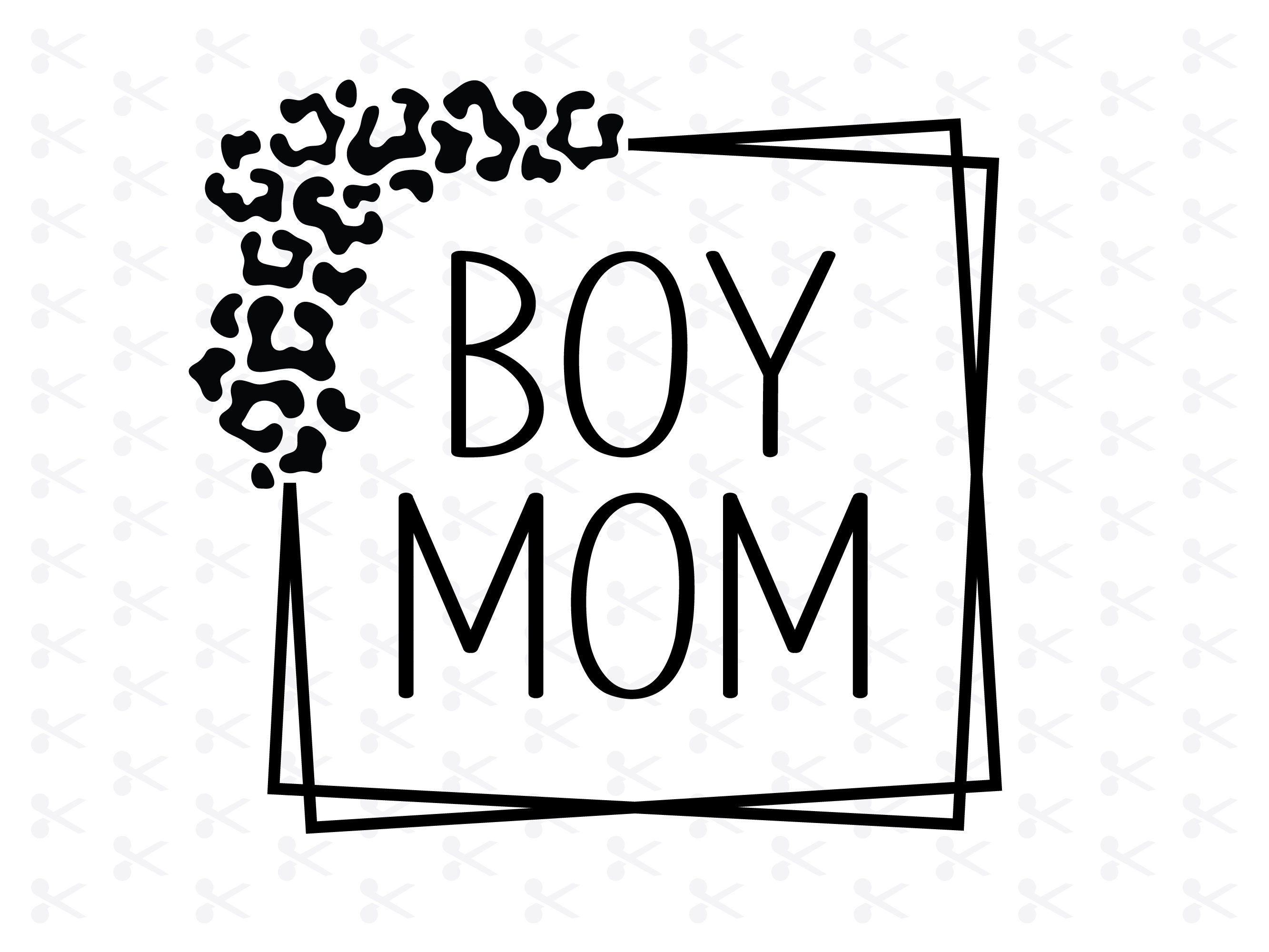 Cheetah Boy Mom Svg Eps Png Dxf Jpeg Ai / Leopard Boy Mom / Cheetah ...