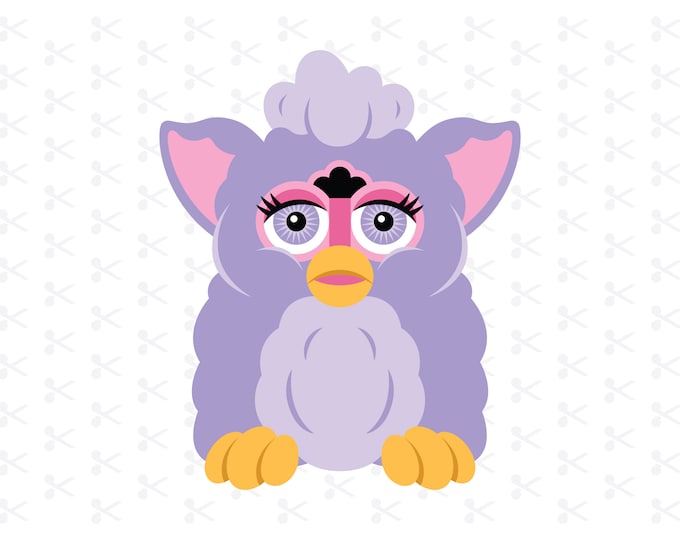 76 Kawaii Furby Clipart | Realistic Clipart | Transparent Background ...