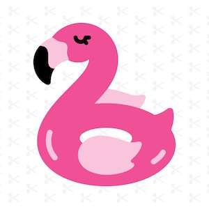 Flamingo Pool Float Svg Png Jpg Eps Pdf Ai / Flamingo Float / Summer ...