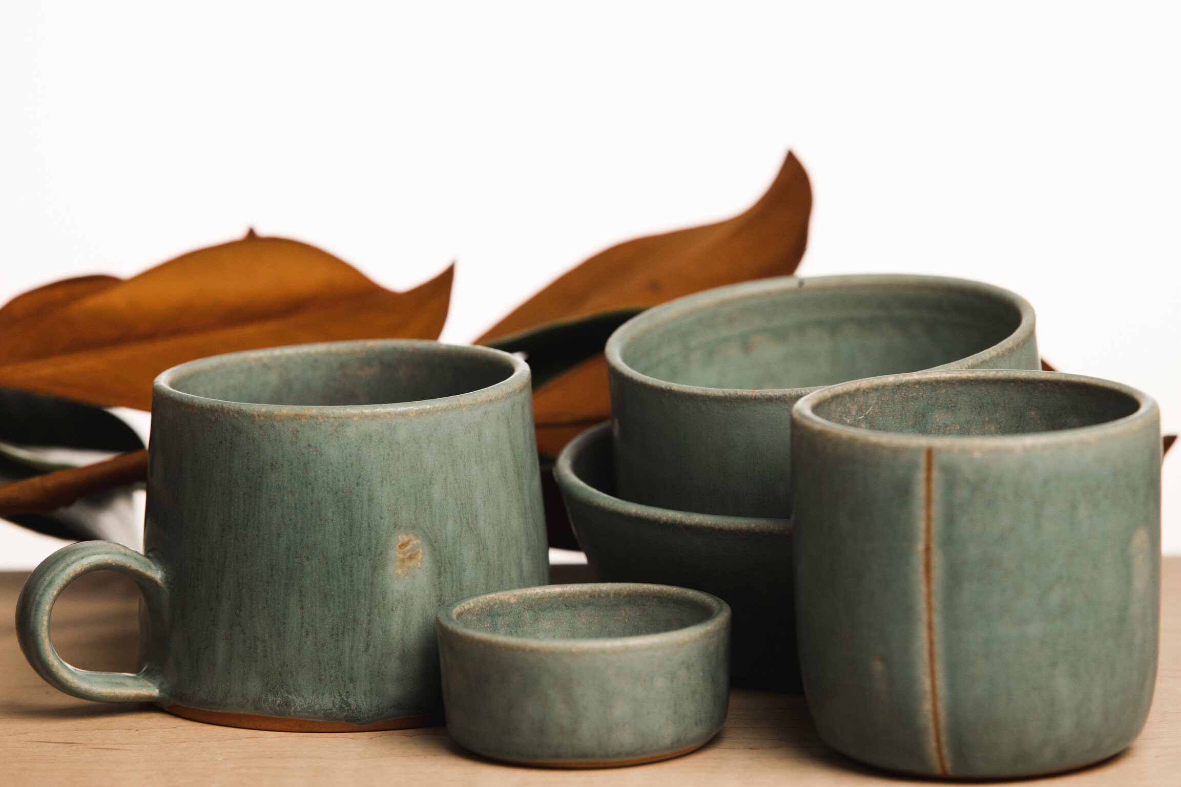 Linear Ceramic Cup Turquoise Linear Ceramic Cup Handmade Cup Tea Cup ...