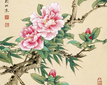 Chinese art prints | Etsy