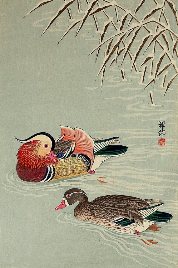 Traditional Japanese Art Animals