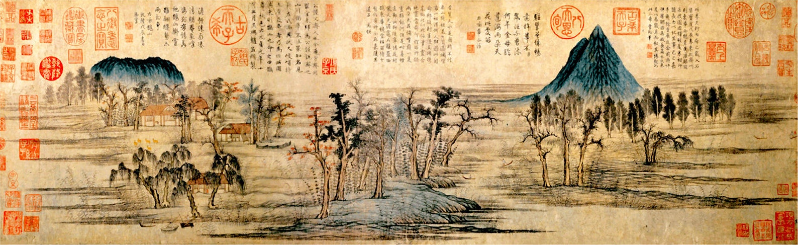 Chinese Art Chinese Ancient Landscape Painting Autumn - Etsy