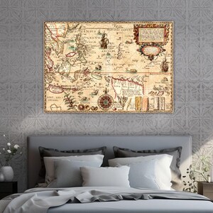 Antique Map Art Prints, Tropical Islands Maps, Cancer Tropic Ancient ...