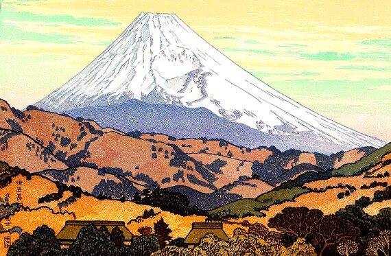 Japanese Paintings Mountains