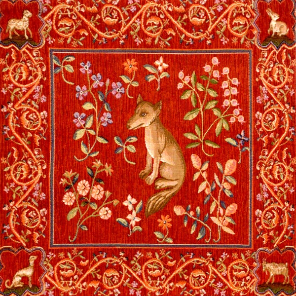 Medieval Fox Painting - Etsy
