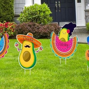 Cinco De Mayo Outdoor Yard Signs, 5 De Mayo Art, Holiday Lawn Decor ...