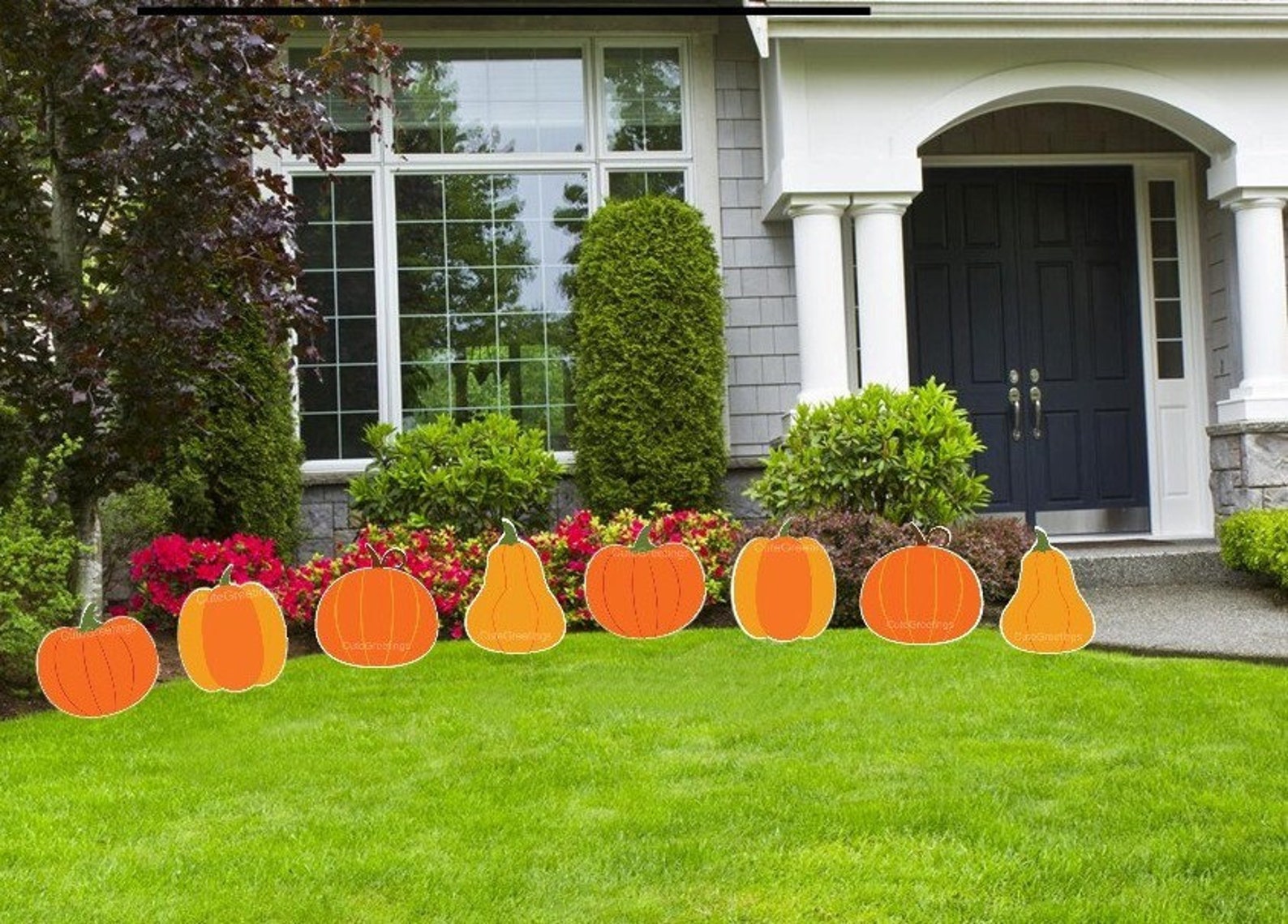 Personalized Pumpkin Yard Signs Thanksgiving Holiday Lawn - Etsy