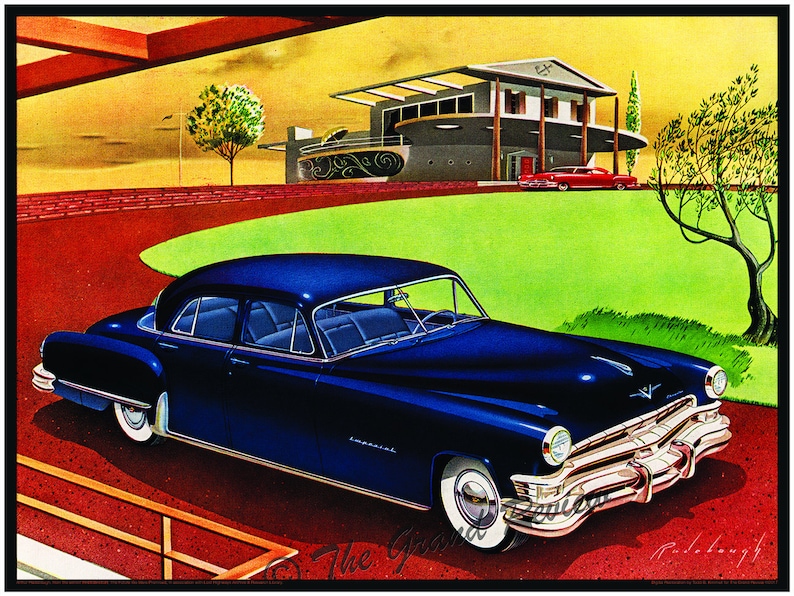 RADEBAUGH, A Great Decorative Print 1939 Dodge Series Space Age ...