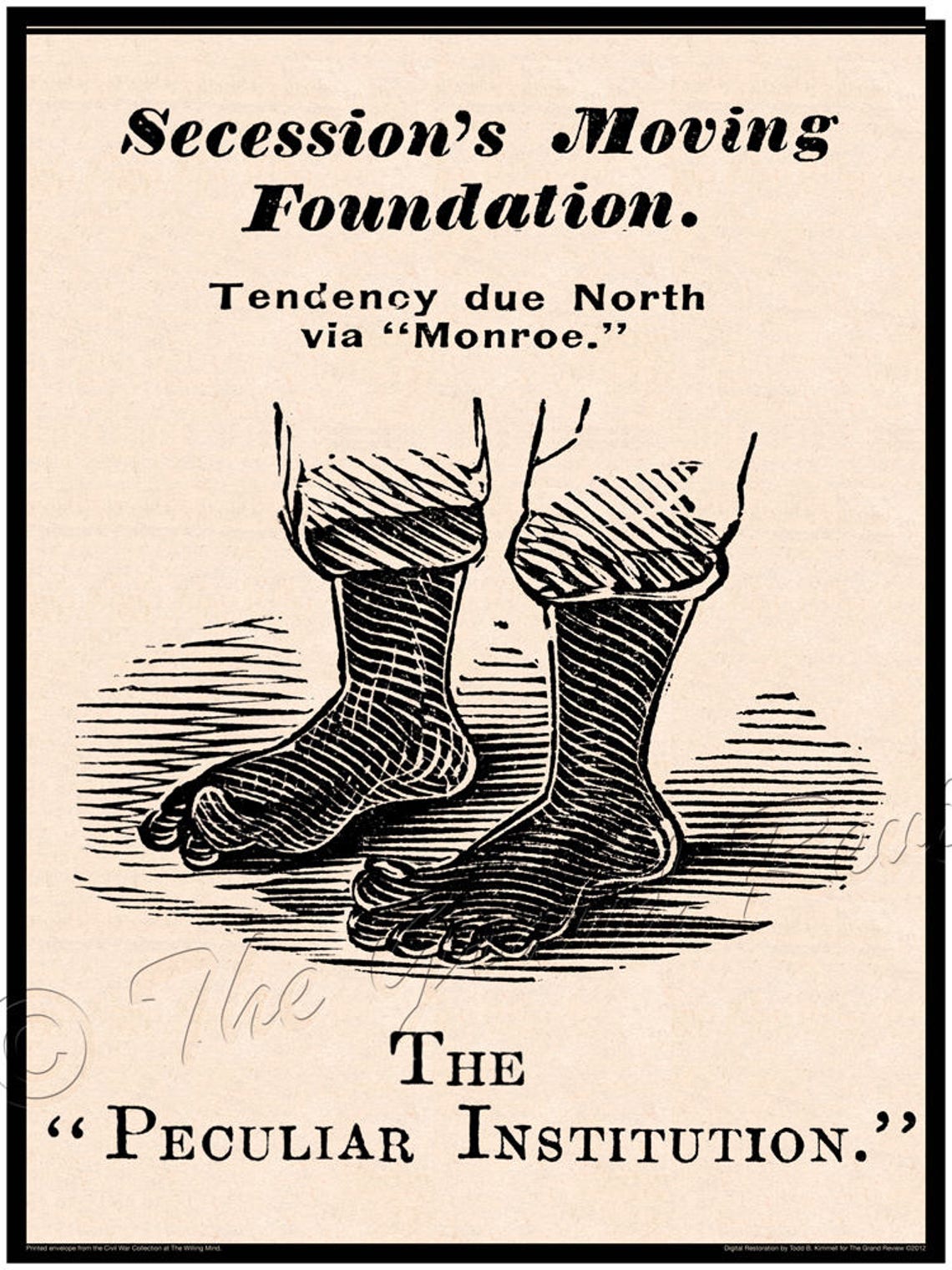 Civil War Print Uncle Sam as Fisherman From the Exhibit - Etsy