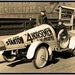 Antique Car Print - the Sunbeam Silver Bullet - Land Speed Record Race ...