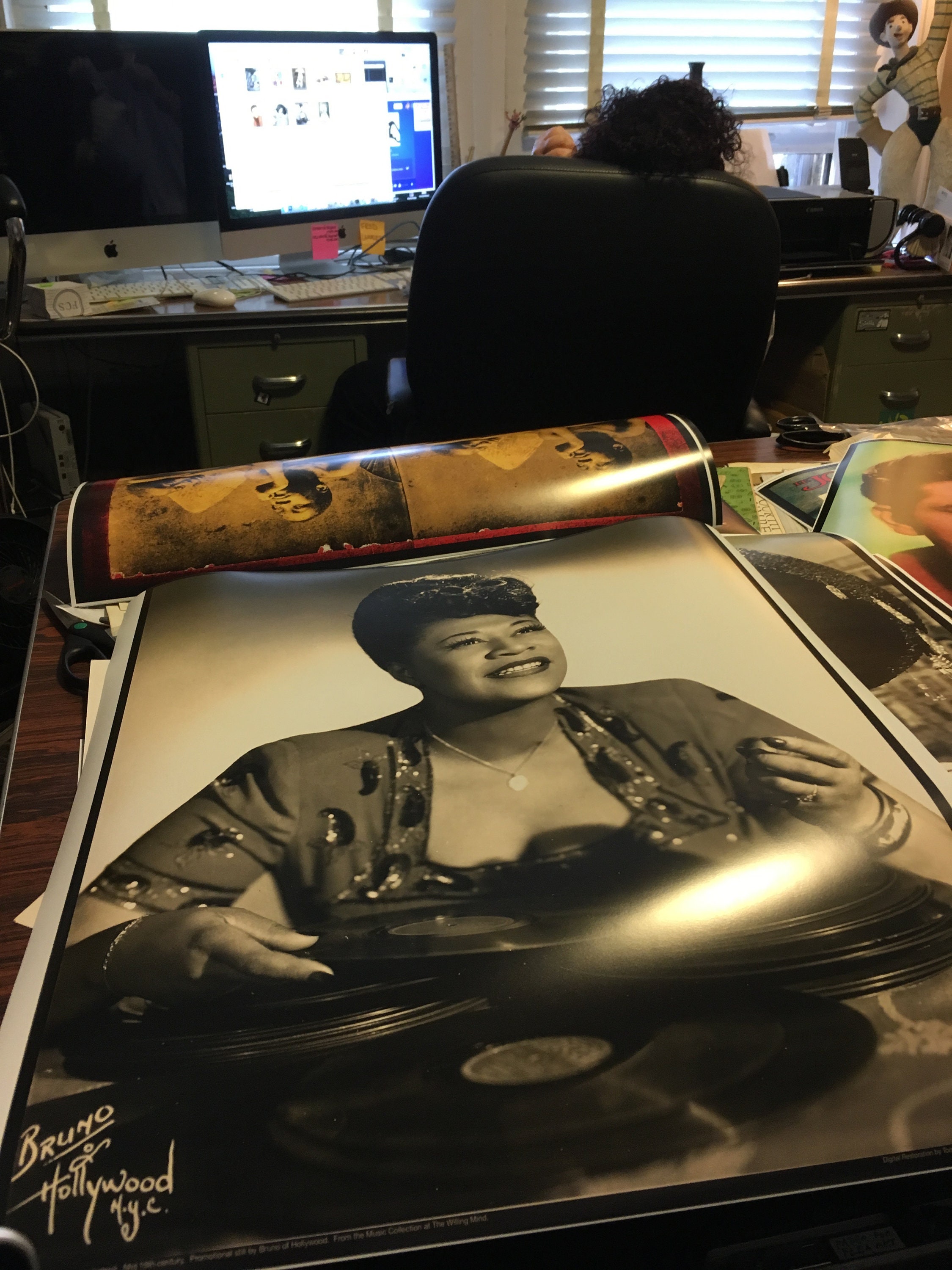 ELLA FITZGERALD --- the Queen of Jazz --- Amazing Studio Promo Portrait ...