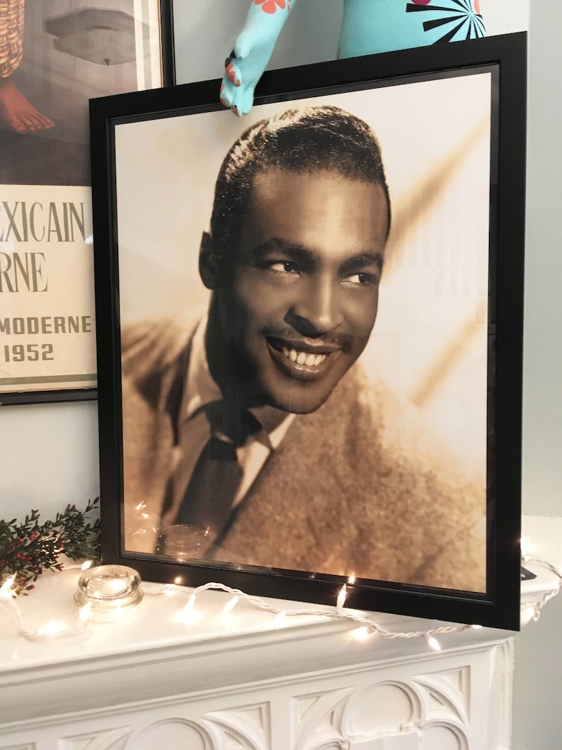 Vintage Blues Print Legendary Blues Singer Charles Brown - Etsy