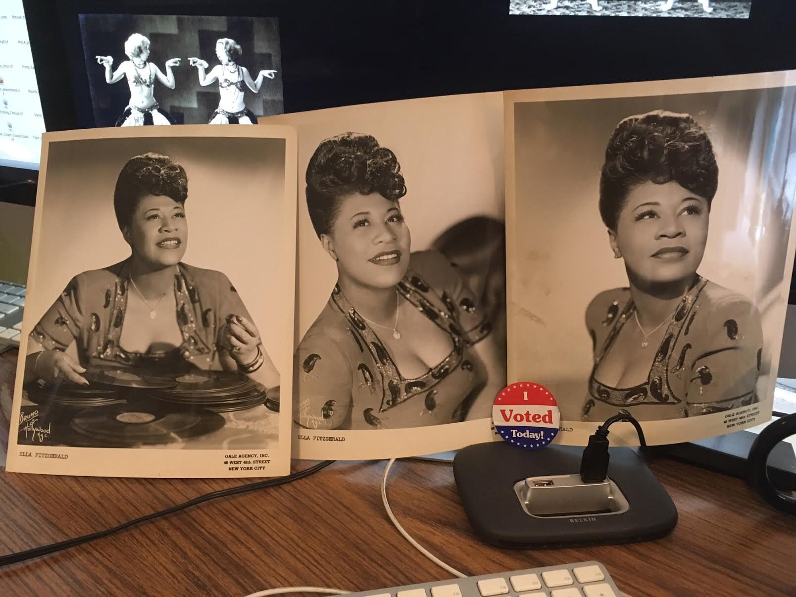 ELLA FITZGERALD --- the Queen of Jazz --- Amazing Studio Promo Portrait ...