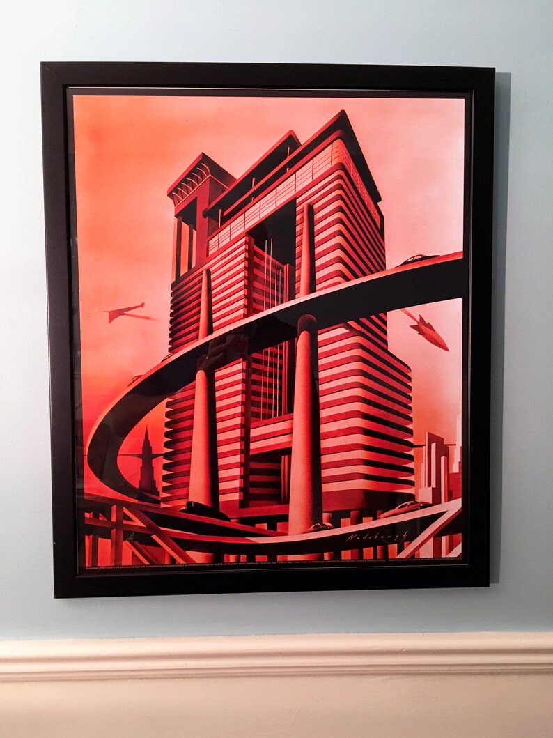 RADEBAUGH, A Great Decorative Print - SUPERMARIONATION!!! - Legendary ...