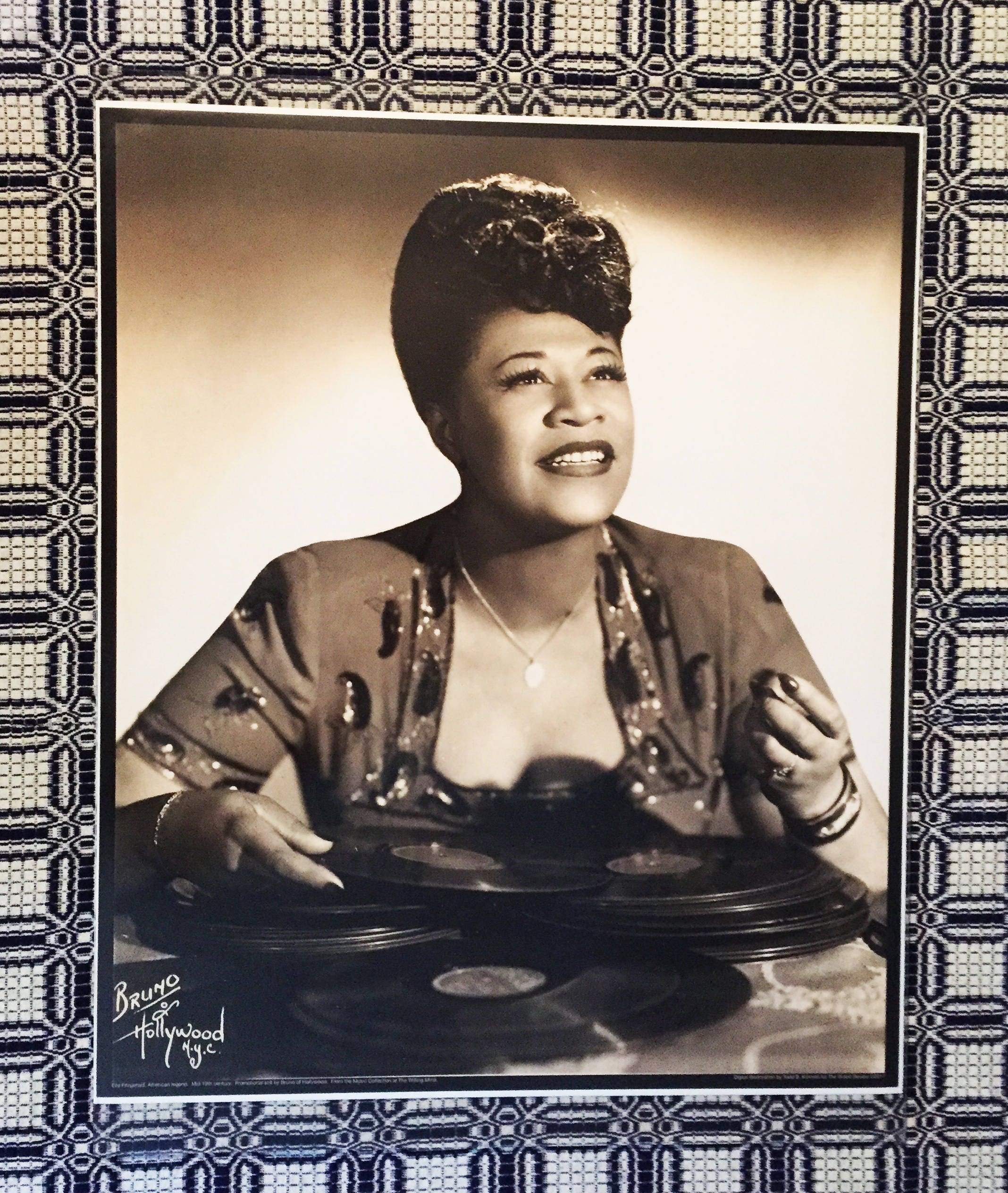 ELLA FITZGERALD --- the Queen of Jazz --- Amazing Studio Promo Portrait ...