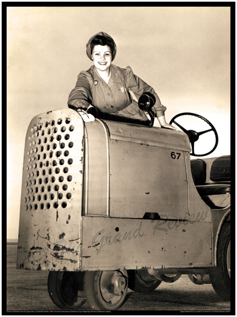 Vintage Toy Print Mid Century Atomic Rocket Launcher COE Cab Over ...