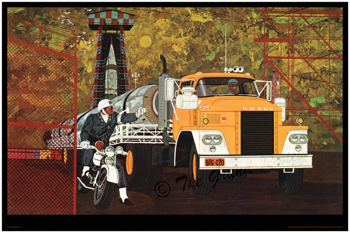 Vintage Tool Print Van Dorn Power Tools Manly Man Meets Gnarly Beefcake ...