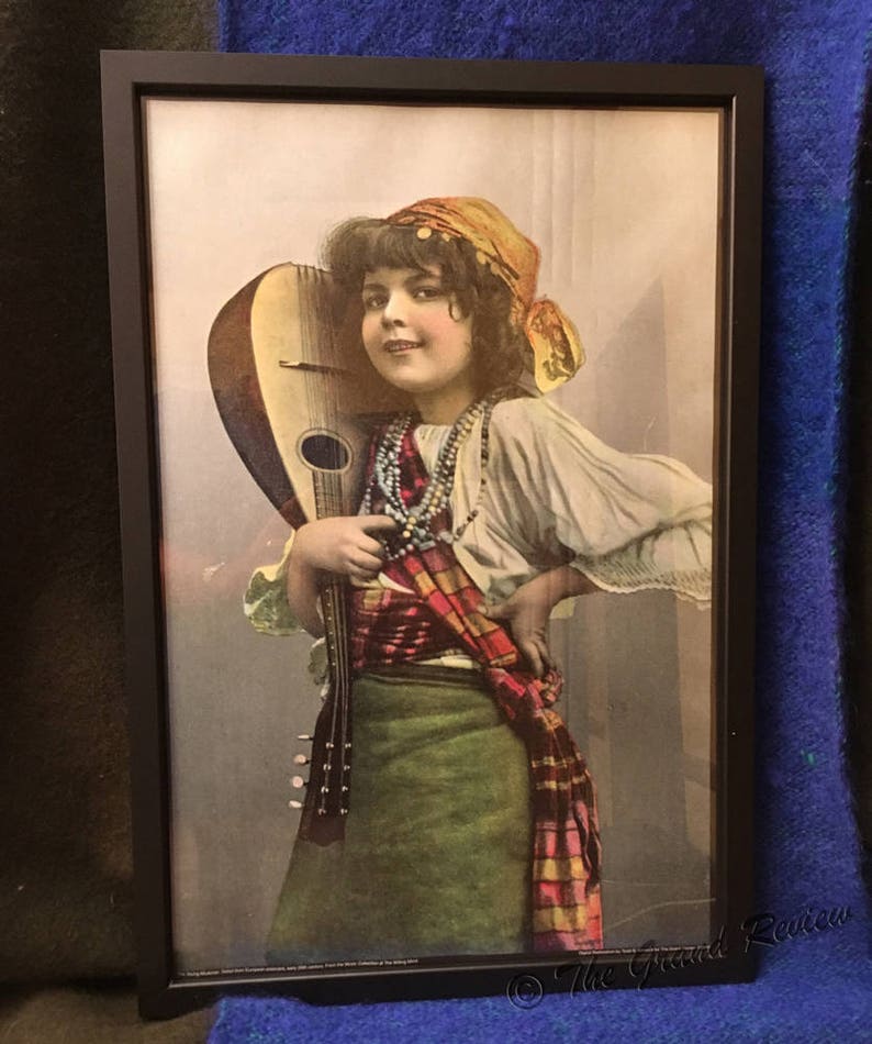 Mandolin Girl - Etsy