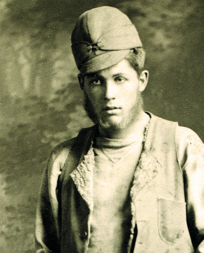 American Working Man Fashion Print - 1900-1910 Vintage Antique Levi ...