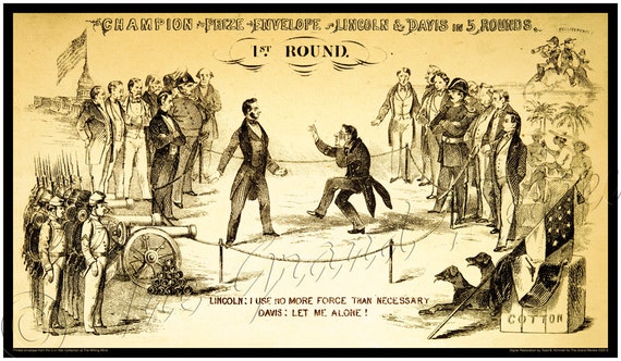 Jefferson Davis And Abraham Lincoln