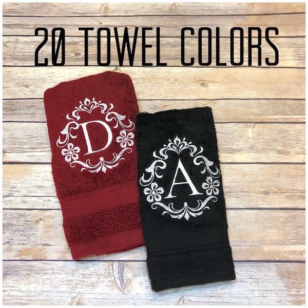 Monogrammed Towels - Etsy