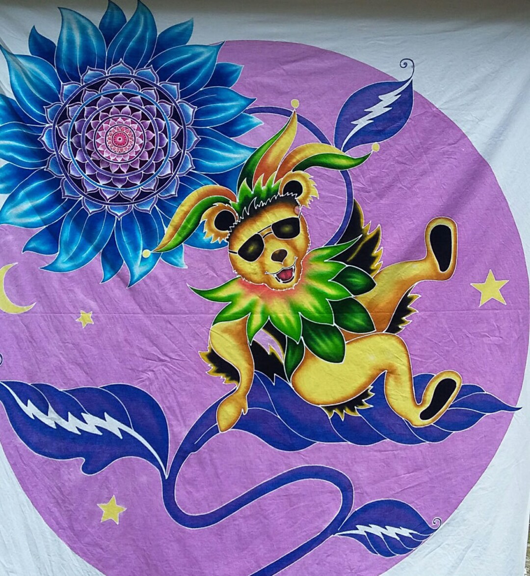 Kool Bear-wall DECAL GRATEFULDEAD - Etsy